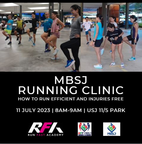 MBSJ Running Clinic - Run Fast Academy (M) Sdn Bhd | Eventsize