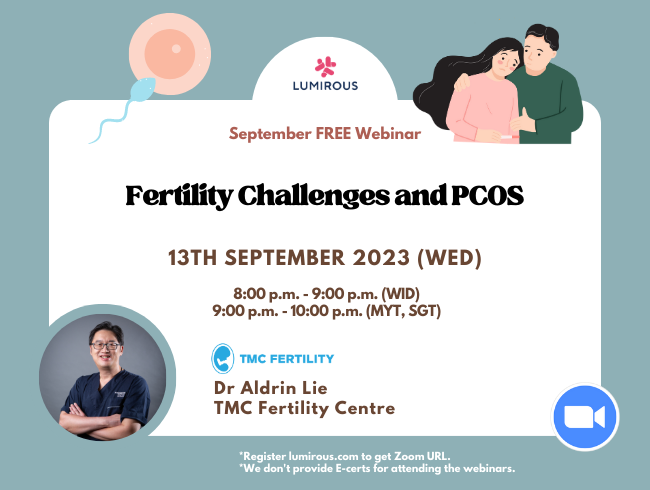 Fertility Challenges and PCOS - Lumirous | Eventsize